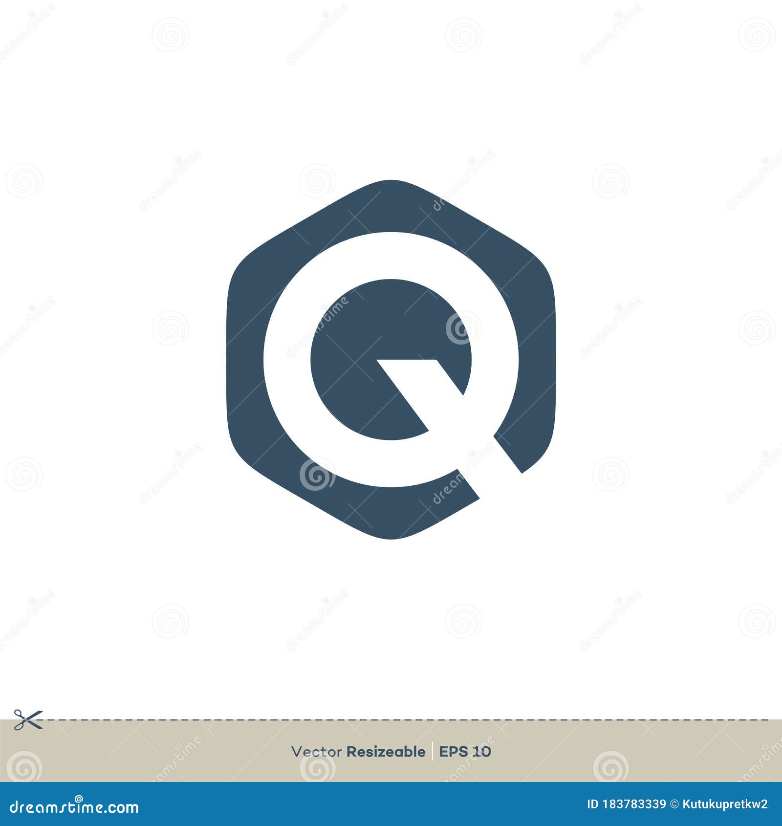 Letter Q Vector Logo Template Illustration Design. Vector EPS 10 Stock ...