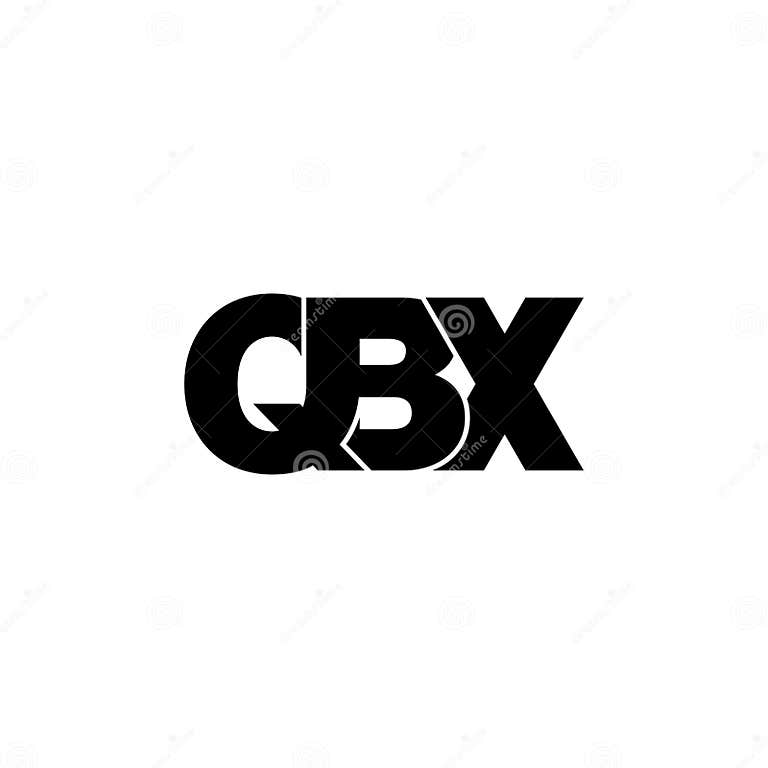 Letter QBX Simple Monogram Logo Icon Design. Stock Vector ...