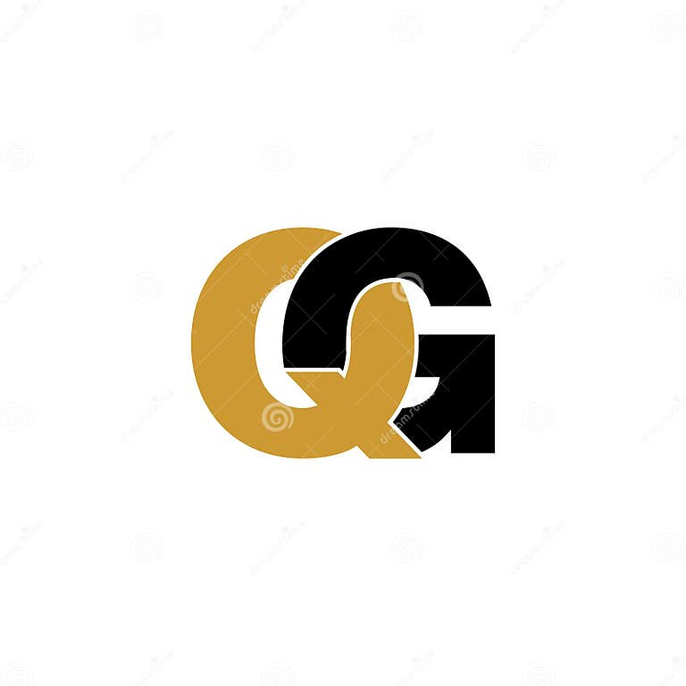 Letter QG Simple Monogram Logo Icon Design. Stock Vector - Illustration ...