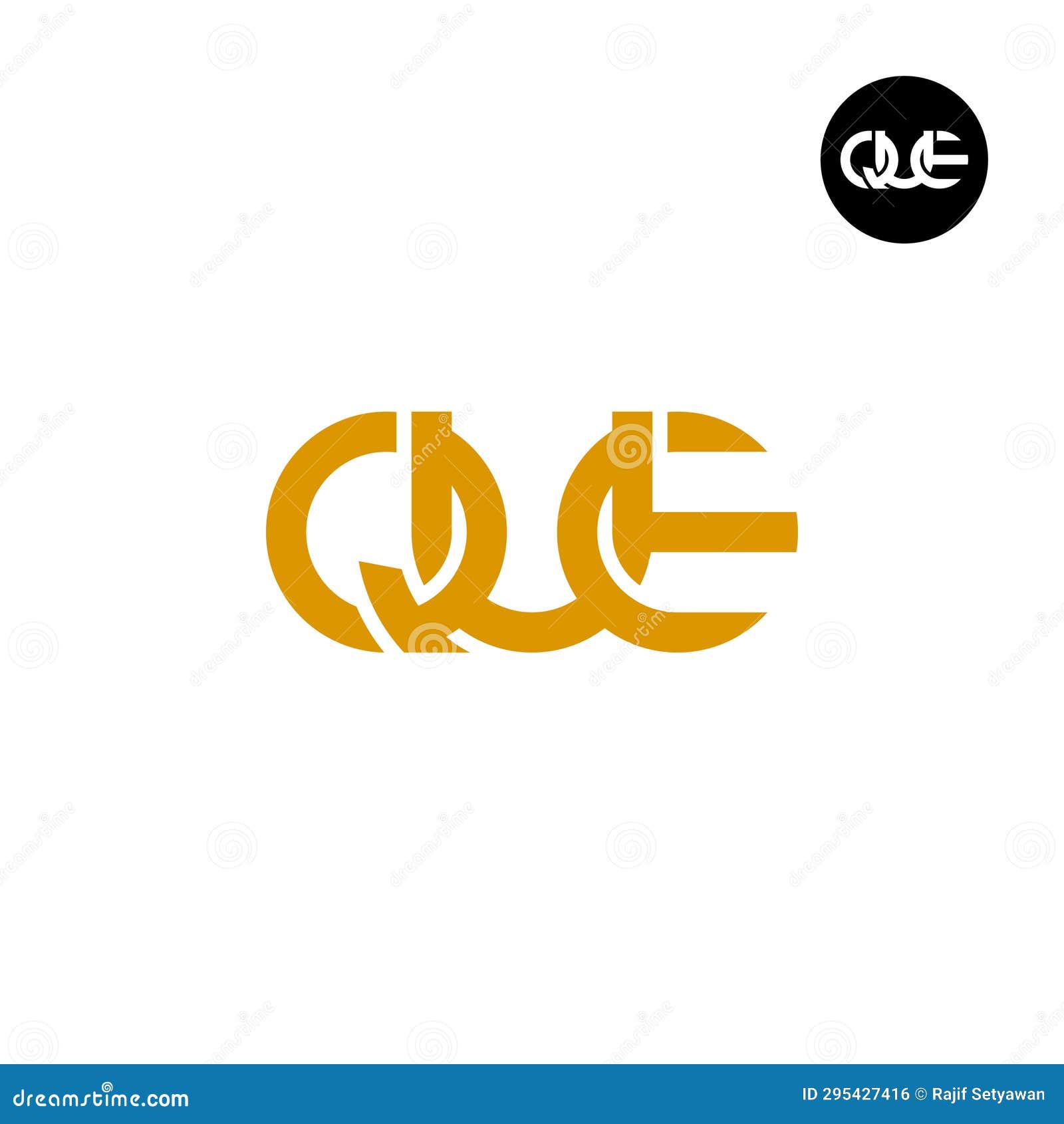 Que Monogram Stock Illustrations – 6 Que Monogram Stock Illustrations ...