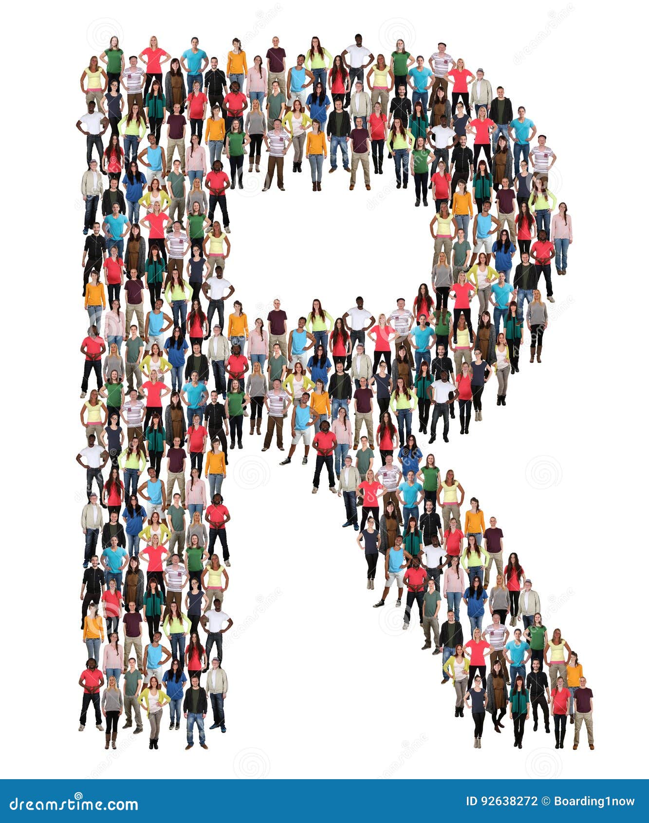 Letter R Alphabet Group of People Stock Photo - Image of word, text ...