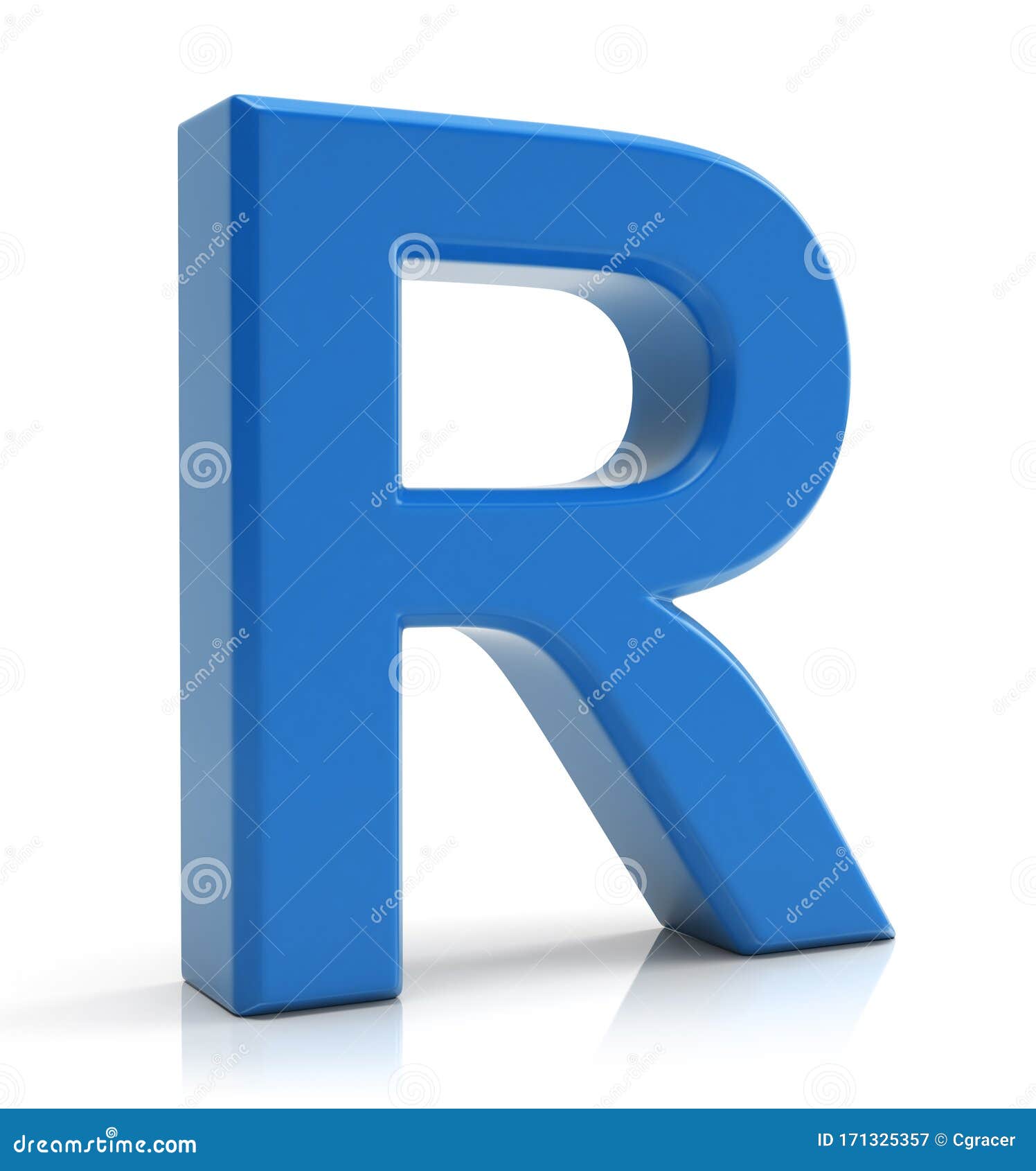Letter R stock illustration. Illustration of uppercase - 171325357