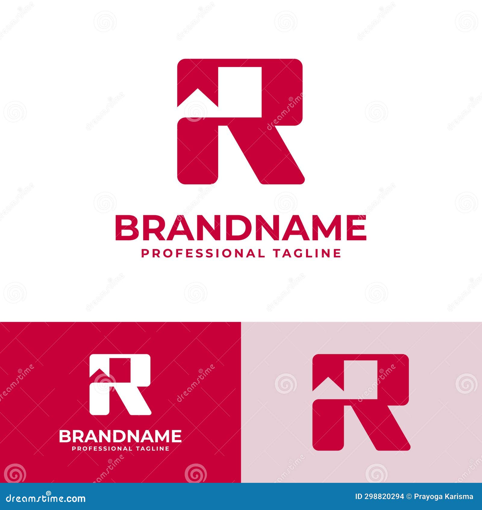 Letter R Bookmark Logo, Suitable for Business Related To Bookmark with ...