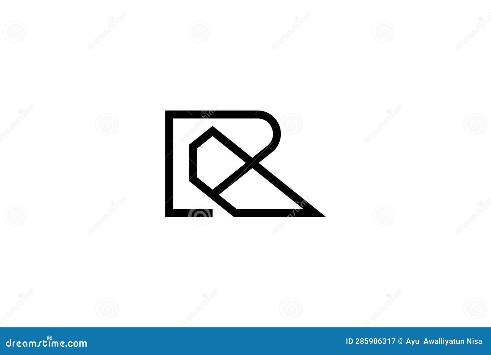 Letter R Diamond Logo Design Stock Vector - Illustration of jewelry ...