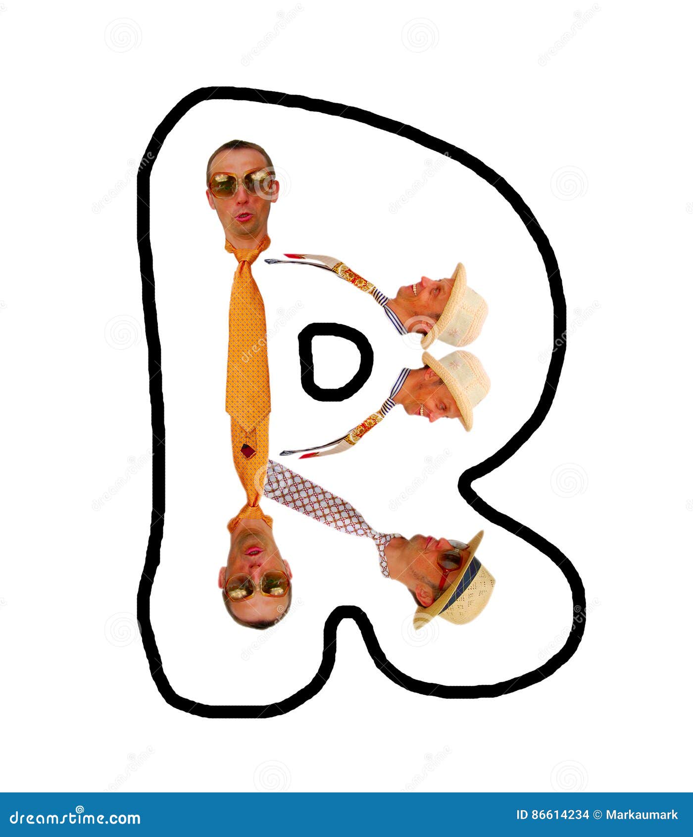 Letter R. stock illustration. Illustration of smile, three - 86614234