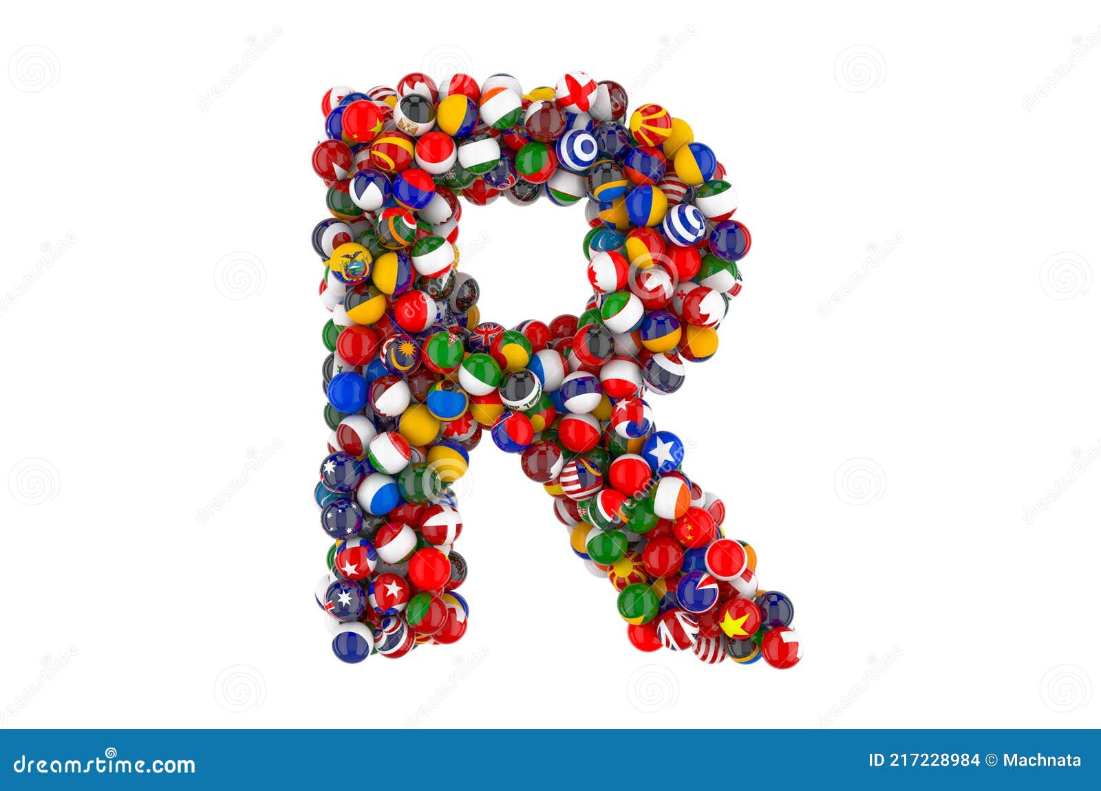 Letter D - Flags Of The World With Name, Capital And Region Cartoon ...