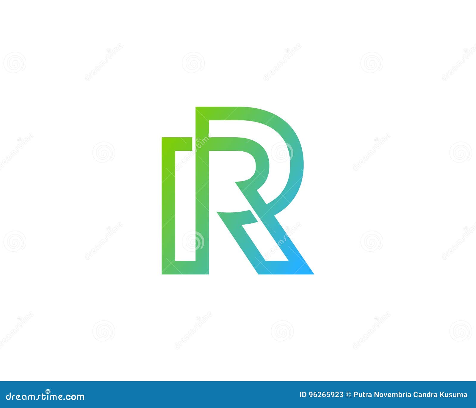 Letter R Icon Logo Design Element Stock Vector - Illustration of ...