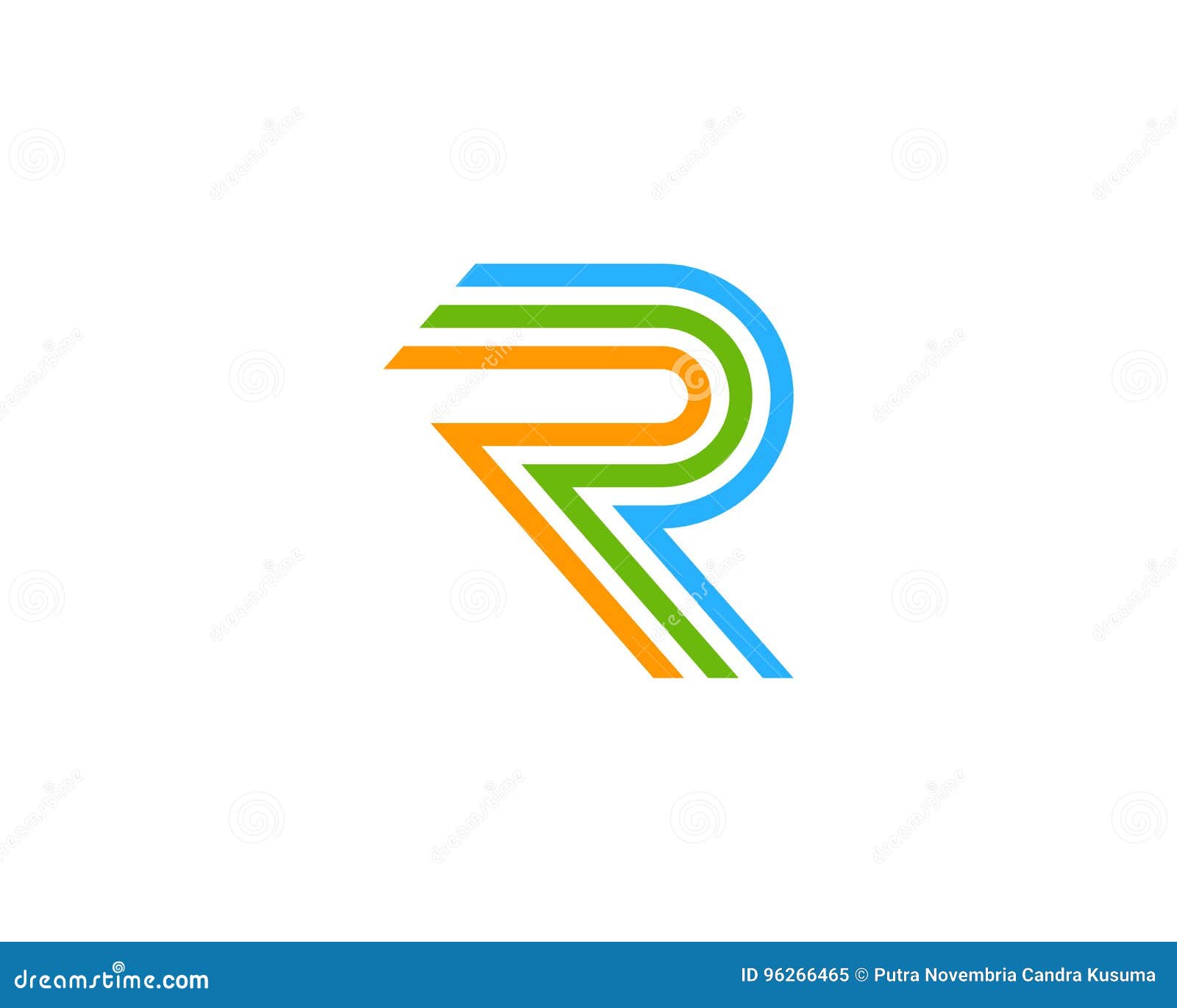 Letter R Icon Logo Design Element Stock Vector - Illustration of font ...