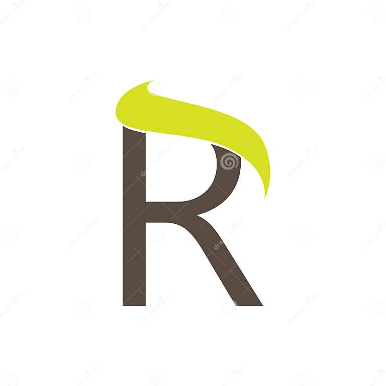 Letter R Icon Logo Vector Design Stock Vector - Illustration of letter ...