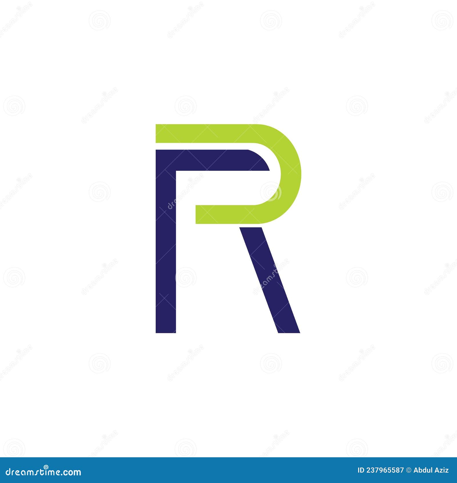 Letter R Icon Logo Vector Design Stock Vector - Illustration of ...