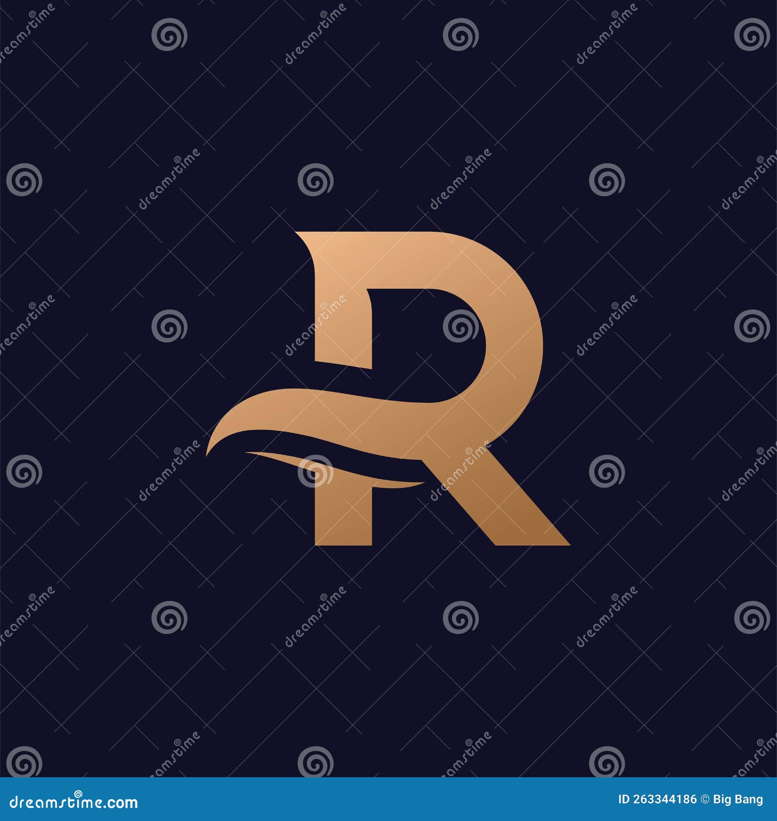Letter R Logo Design Logo Template, Creative R Logo Vector Symbol Stock ...