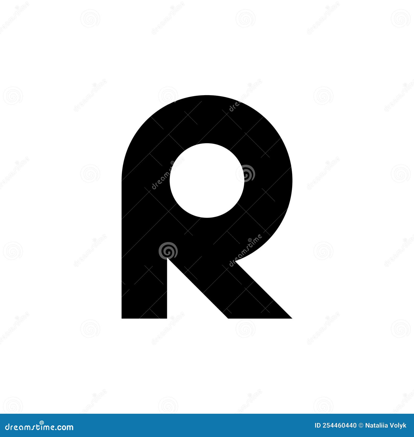 Letter R Logo or Icon Design Stock Vector - Illustration of design ...