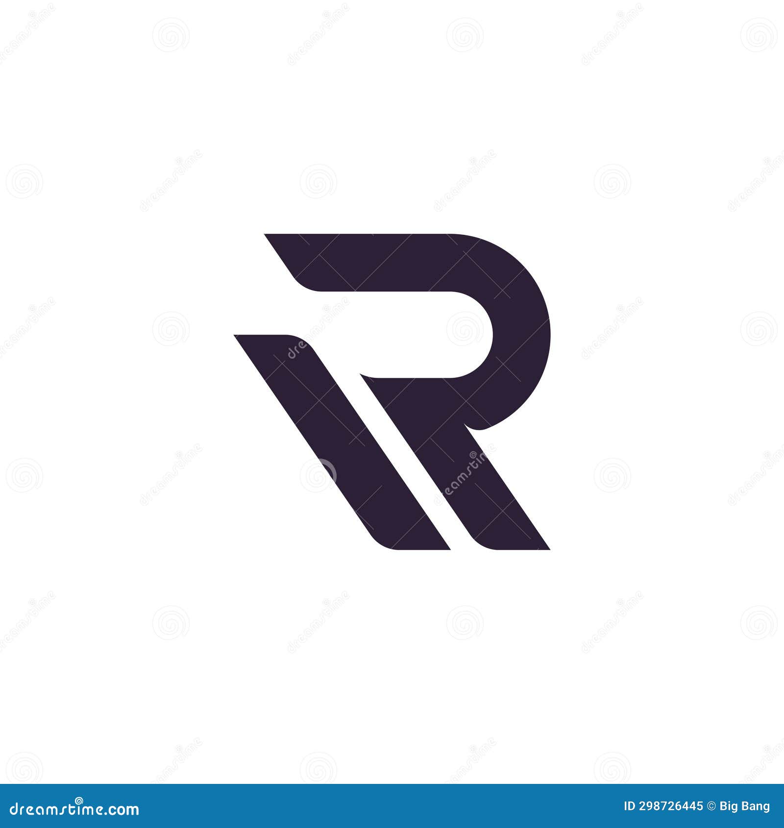 Letter R Logo Template Design Vector Stock Vector - Illustration of ...