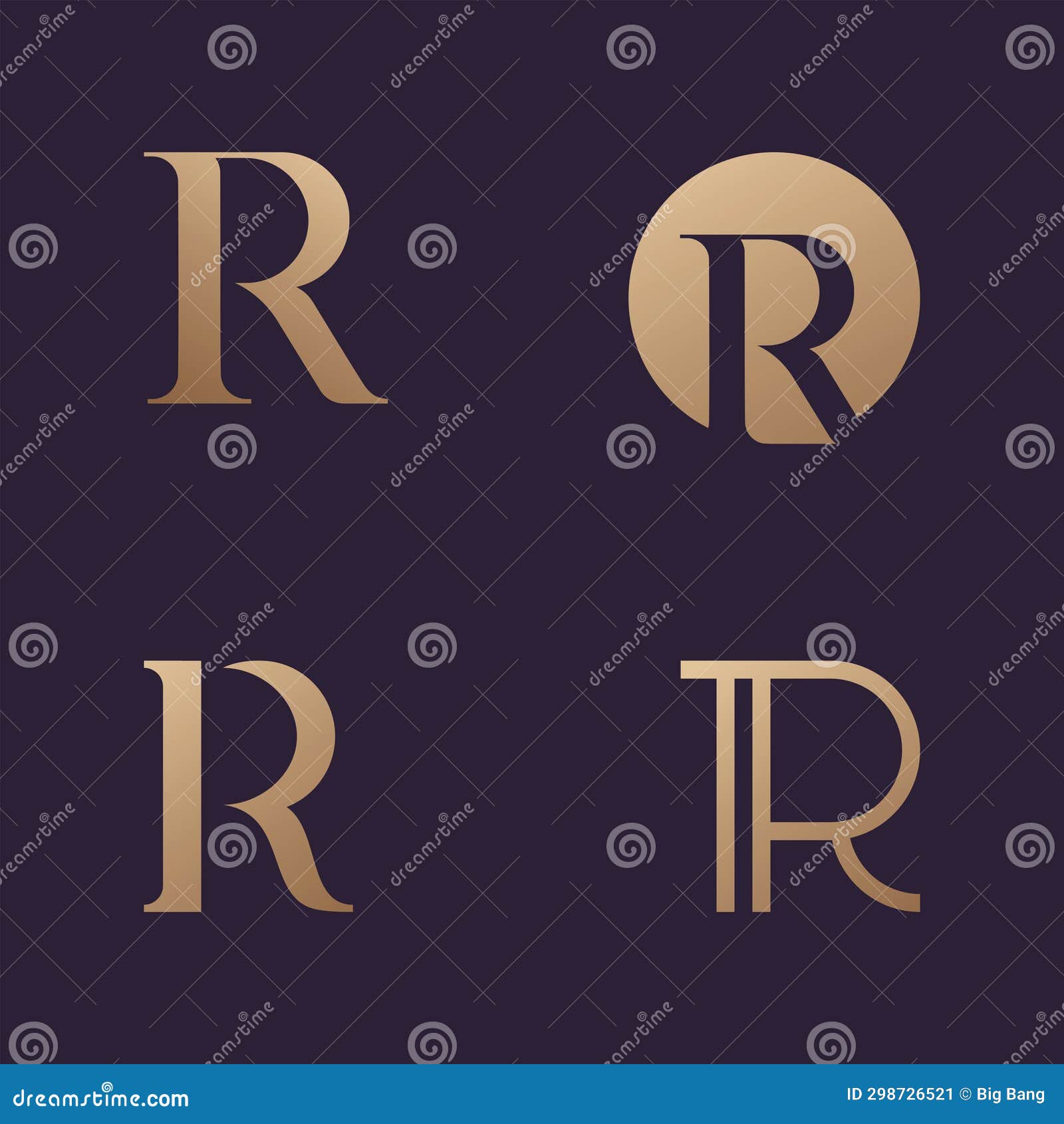 Letter R Logo Template Design Vector Stock Vector - Illustration of ...