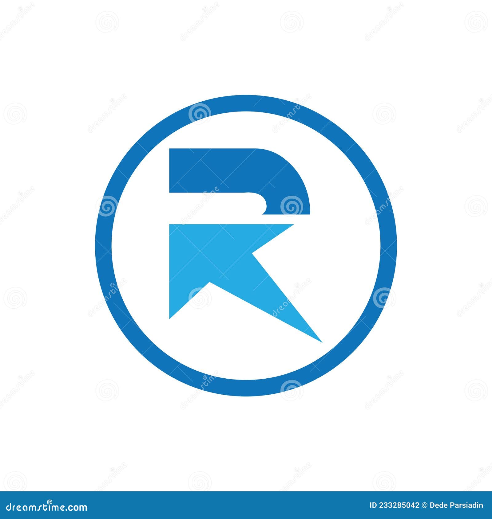 Letter R Logo Template Vector Icon Design Stock Vector - Illustration ...