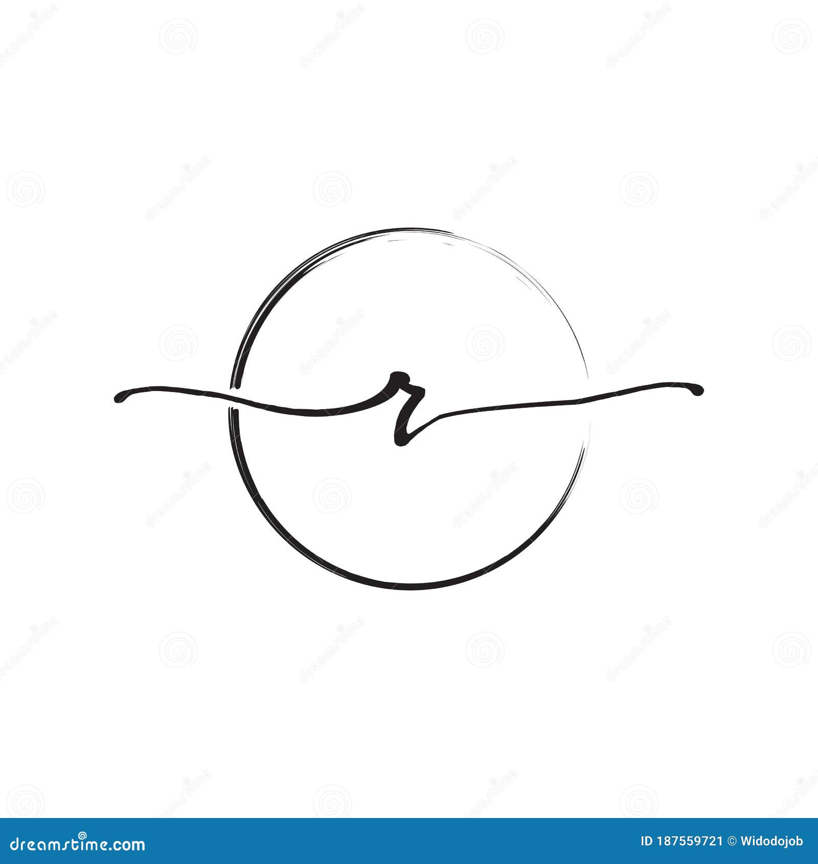 Fancy Lowercase Letter R