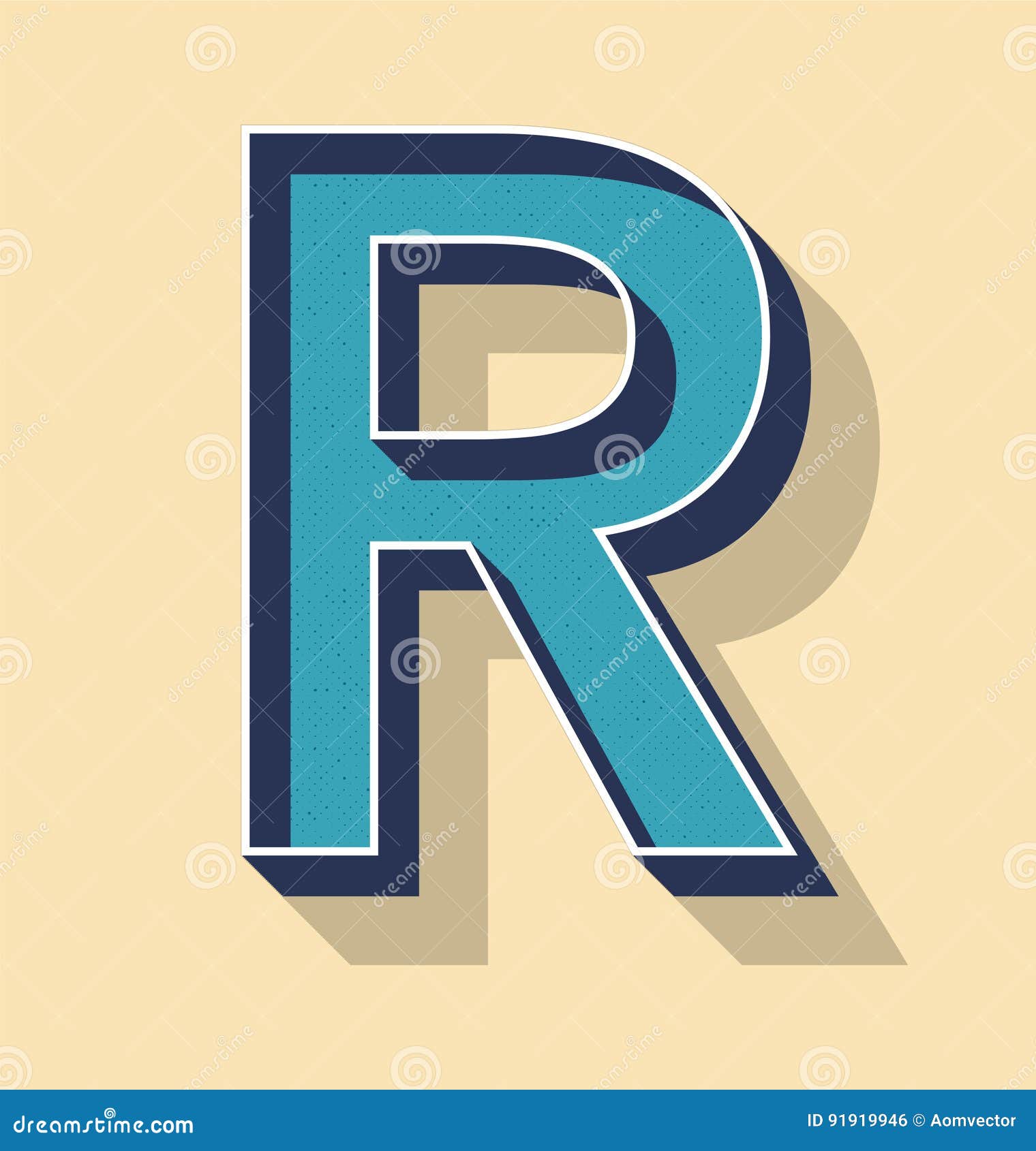 The Letter R In Different Fonts