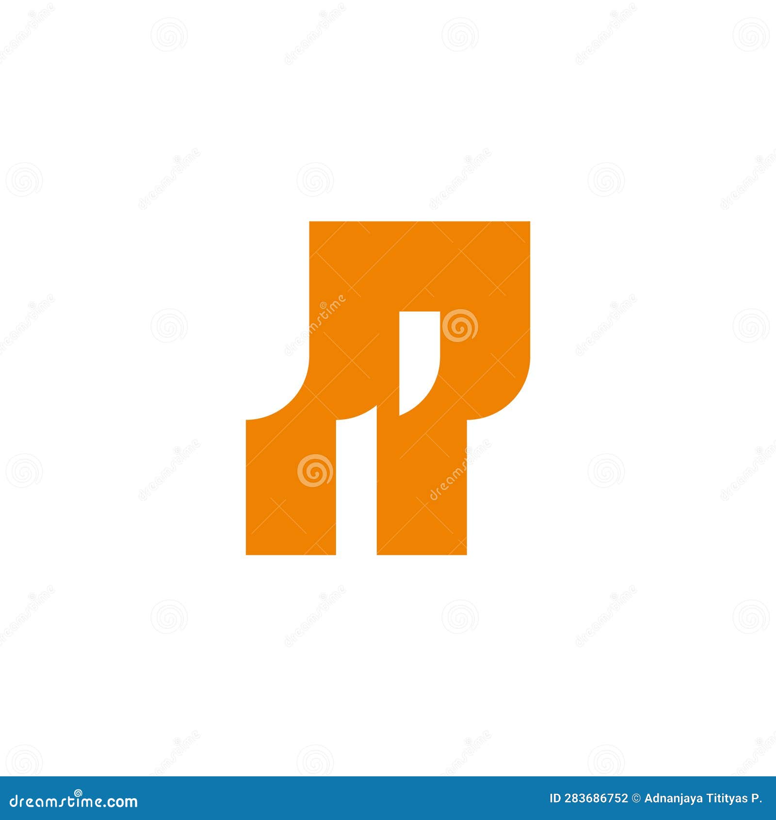 Letter R Ribbon Abstract Geometric Logo Vector Stock Vector ...