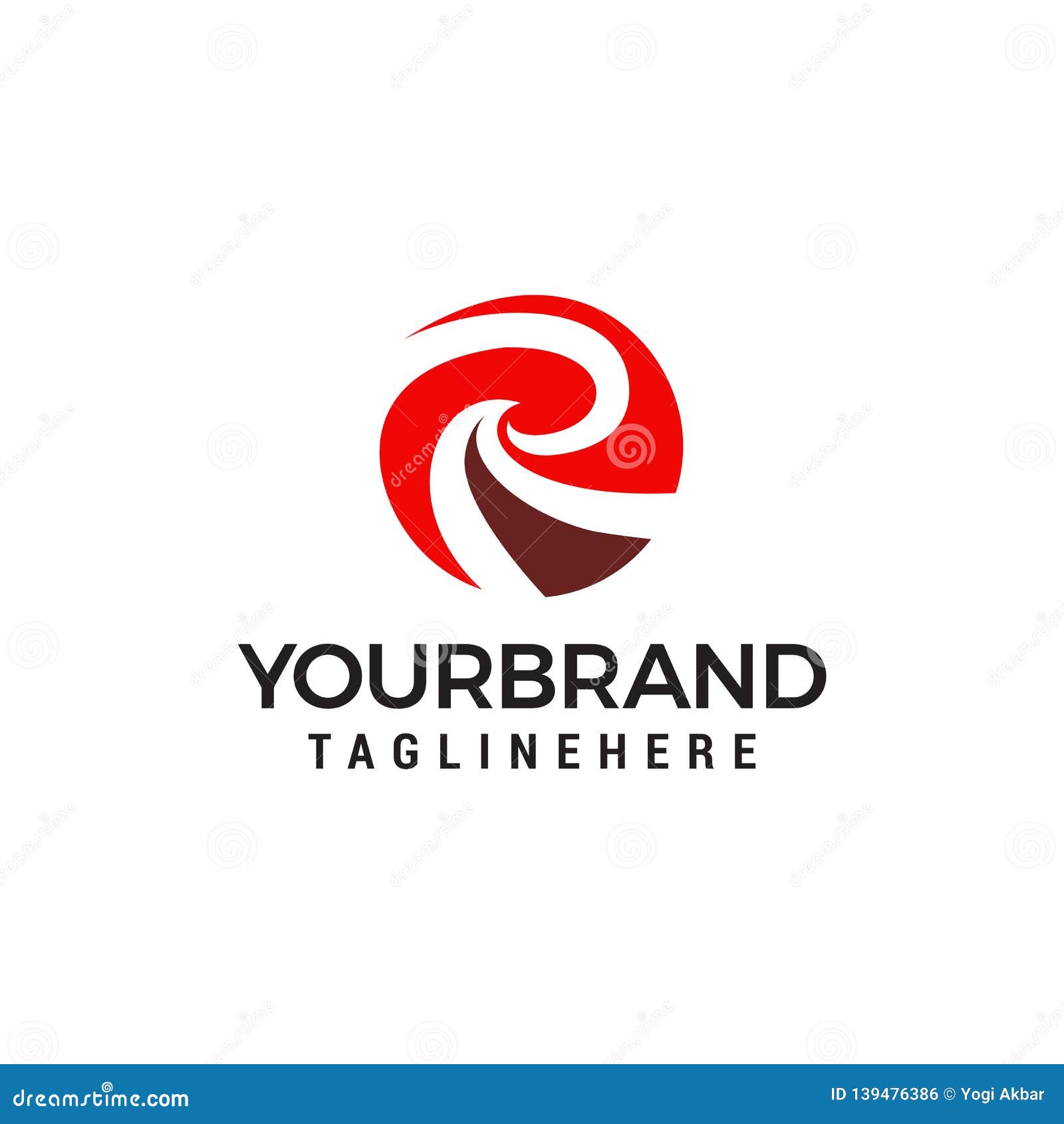 Letter R Rotation Logo Designs Template Stock Vector - Illustration of ...