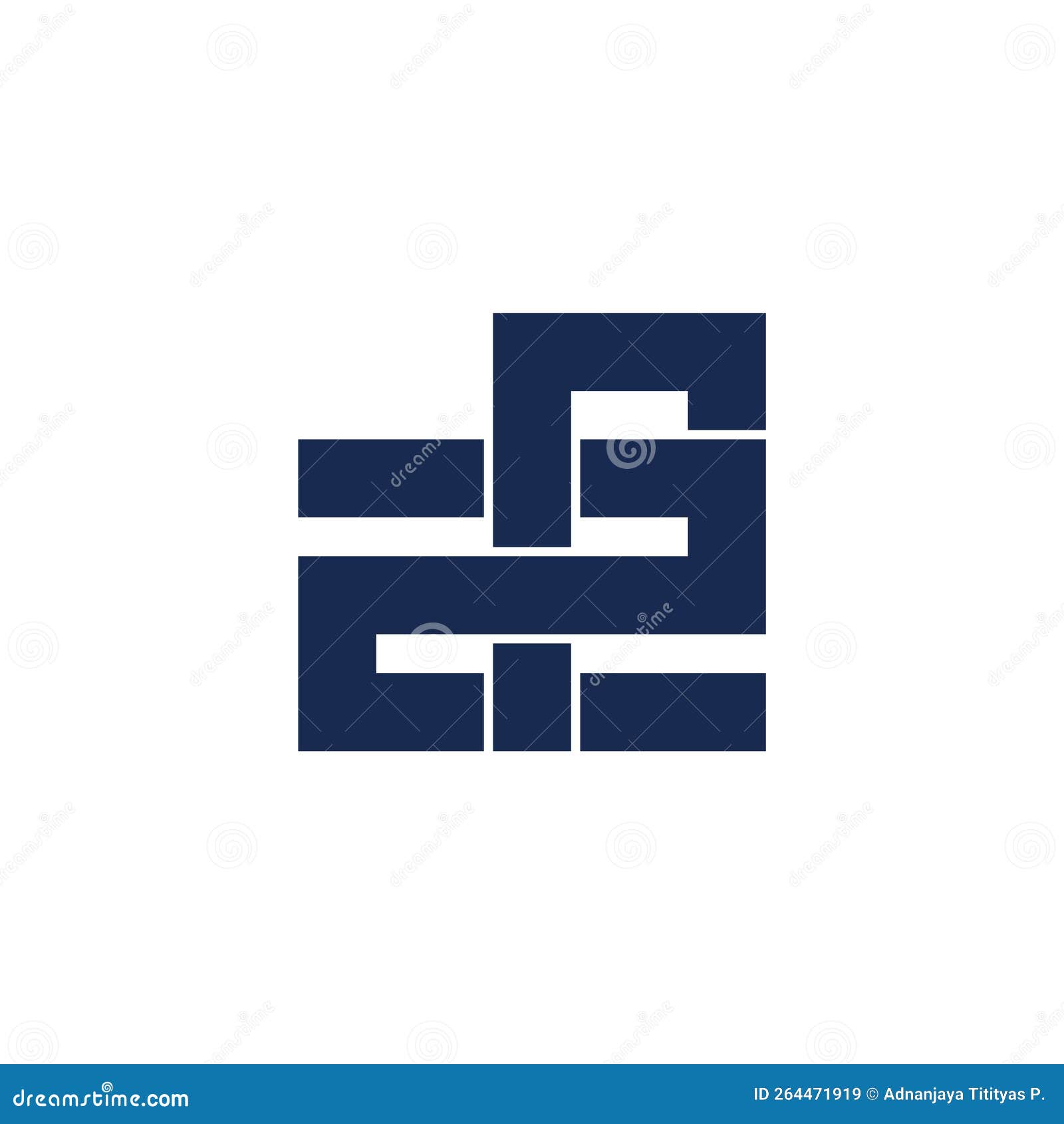 Letter 2r Simple Connect Line Geometric Logo Vector Stock Vector ...