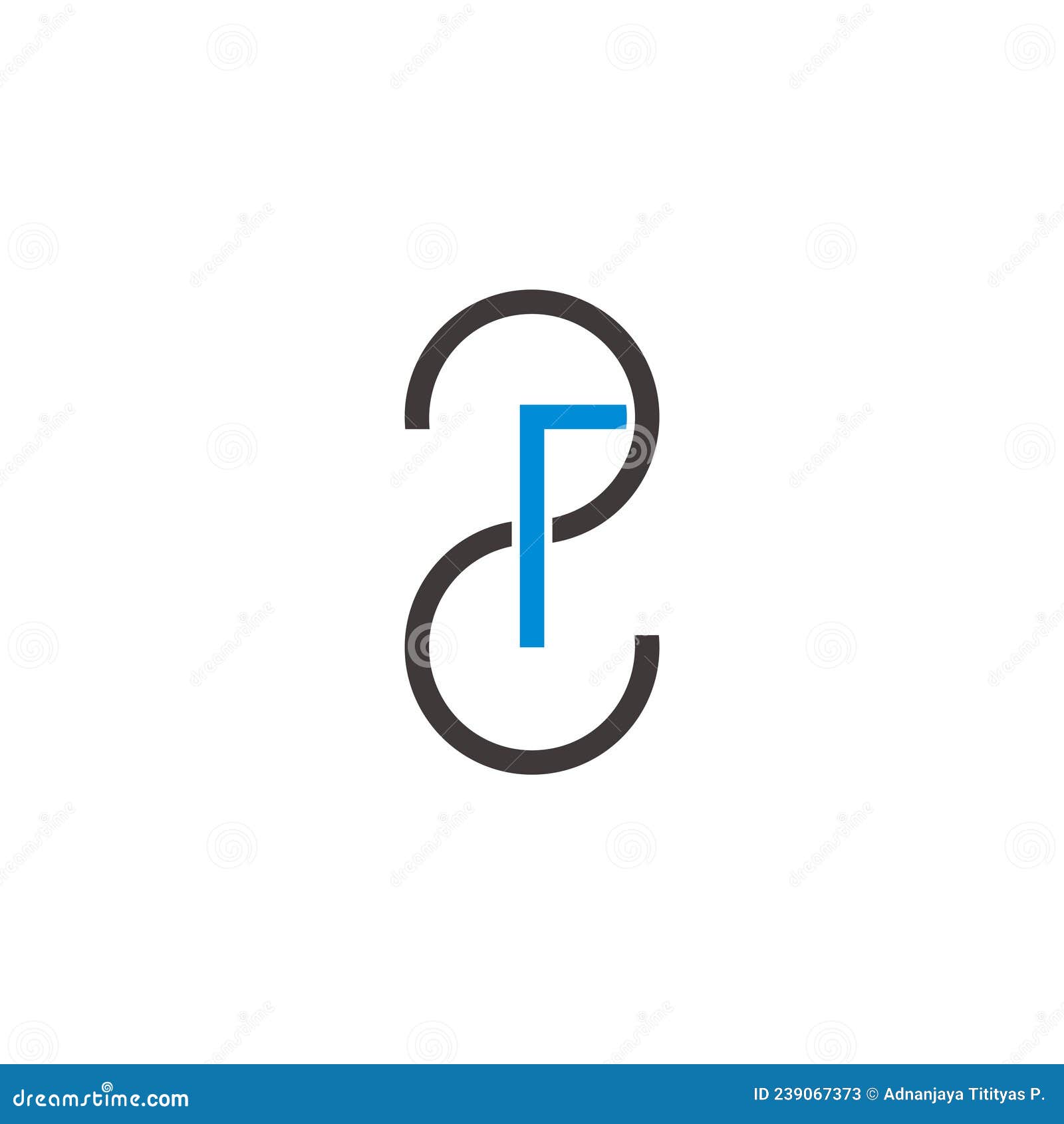 Letter 2r Simple Geometric Line Logo Vector Stock Vector - Illustration ...