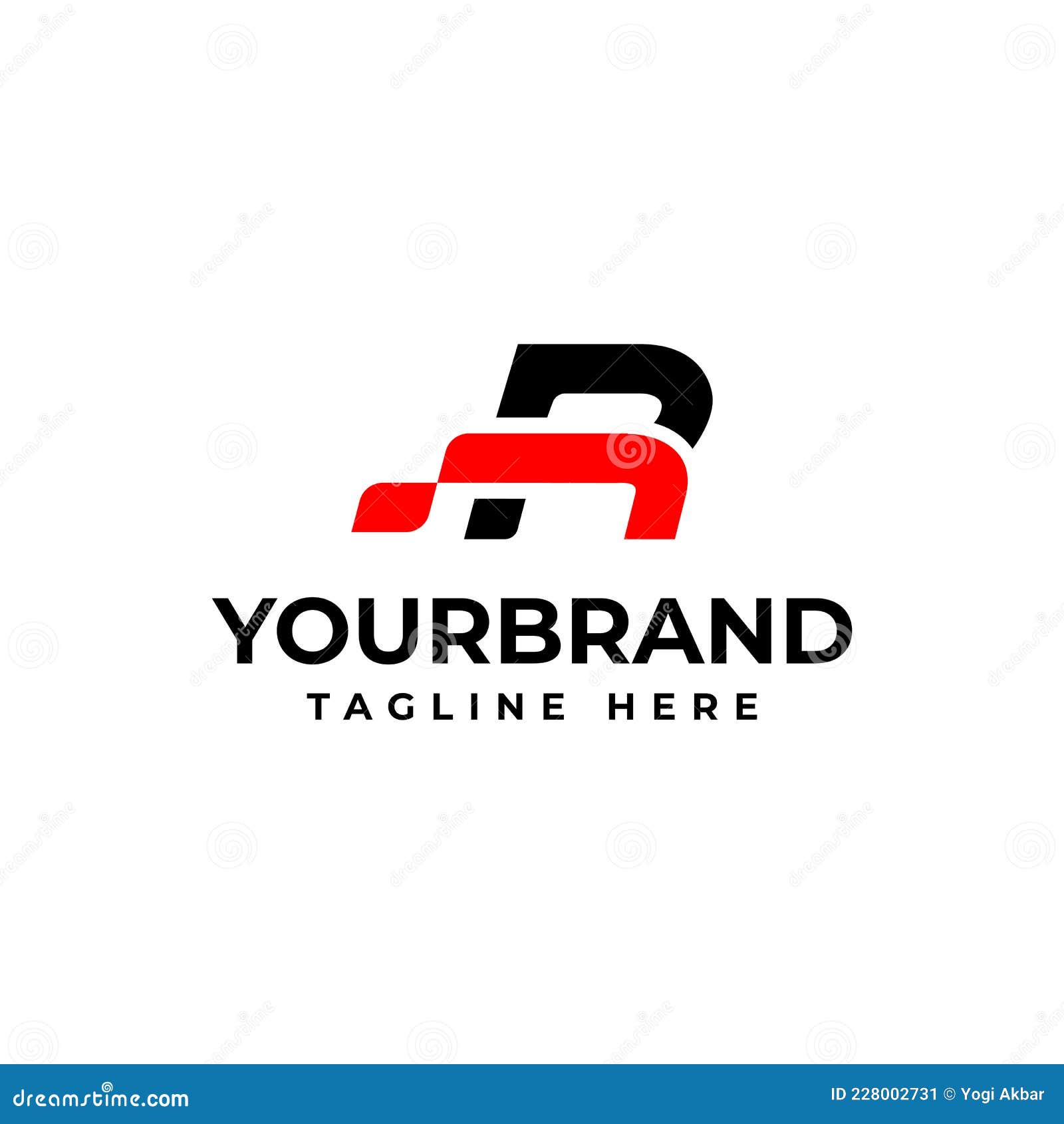 Letter R Speed Racing Logo Design Element. Racing Logo Design Concept ...