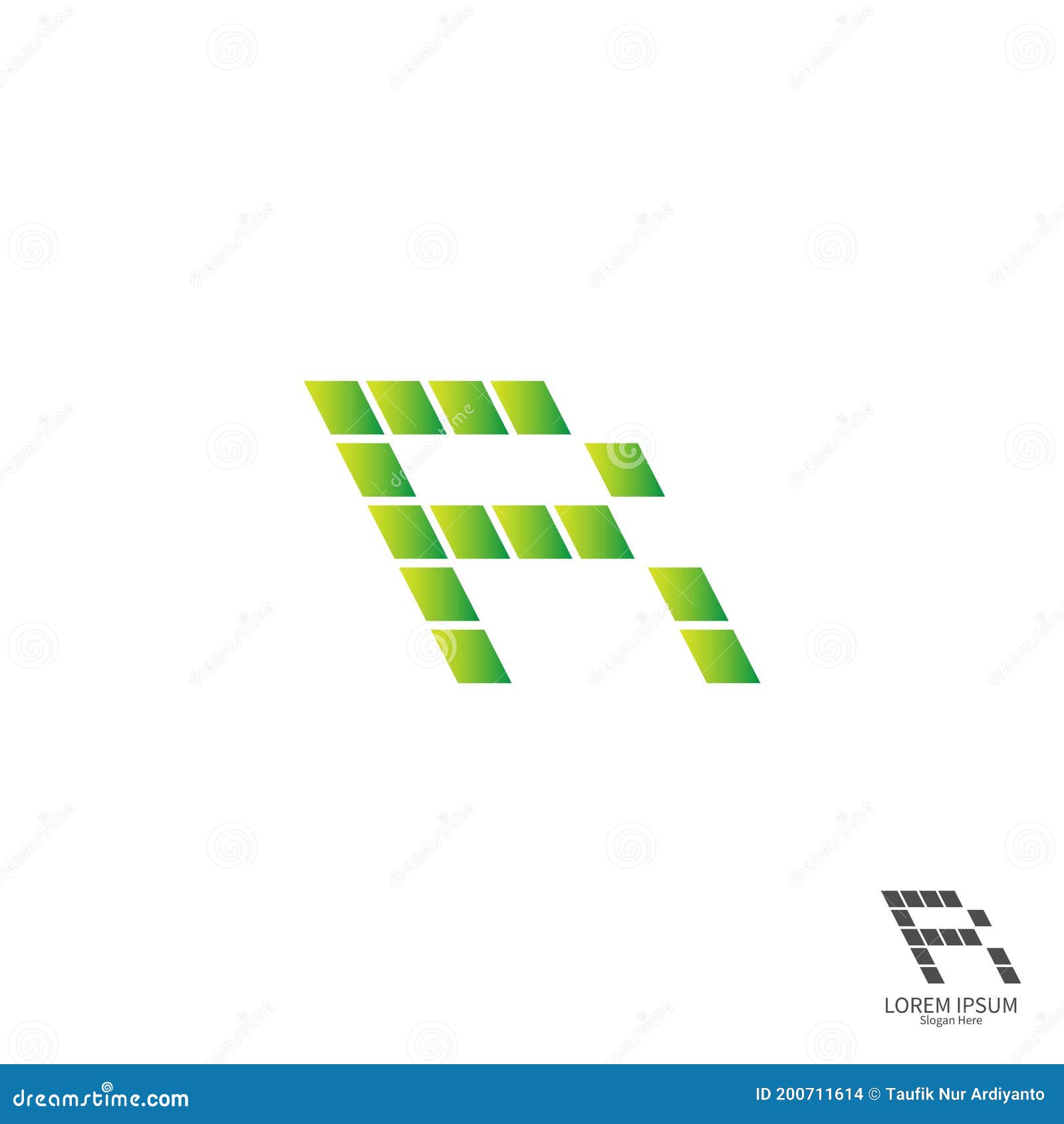 Letter R Square Logo Icon Concept Design Stock Vector - Illustration of ...