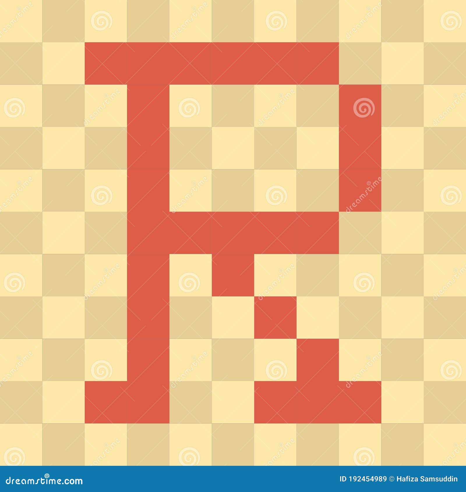 Letter R. Vector Illustration Decorative Design Stock Vector ...