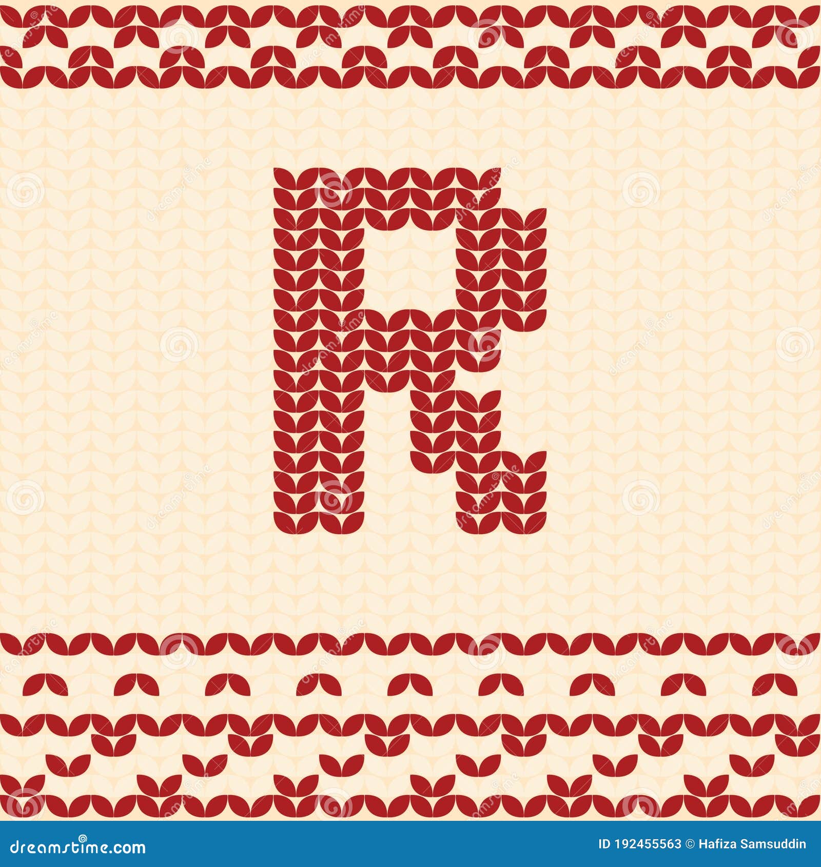 Letter R. Vector Illustration Decorative Design Stock Vector ...