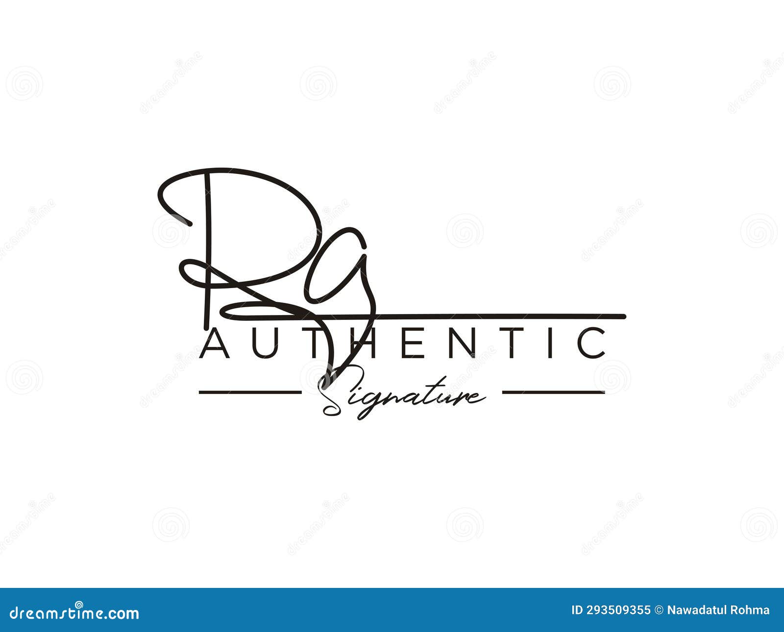 Letter RA Signature Logo Template Vector Stock Vector - Illustration of ...