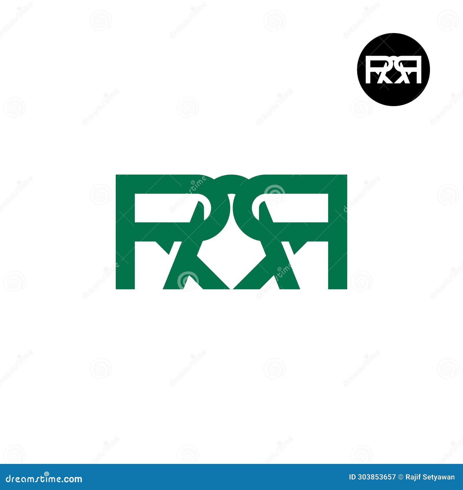 Letter RAR Monogram Logo Design Stock Vector - Illustration of logotype ...