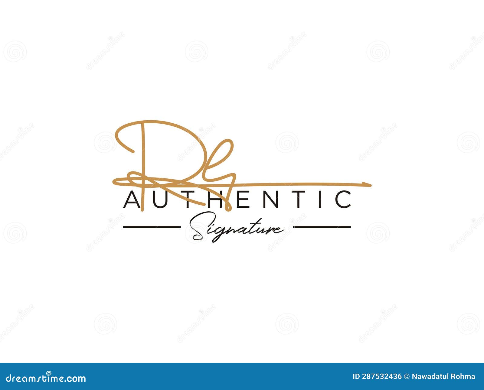 Letter RE Signature Logo Template Vector Stock Vector - Illustration of ...