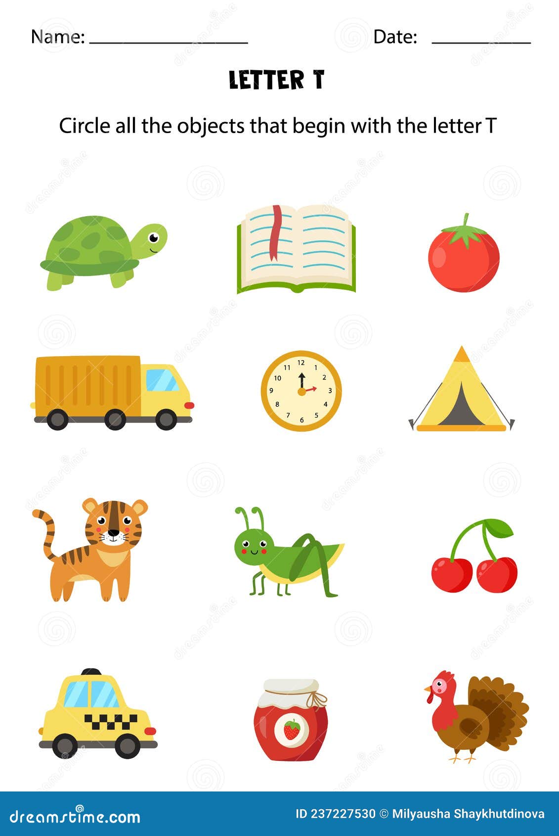 Objects That Start With Letter O