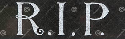 The letter RIP on a grave stock photo. Image of despair - 23741872
