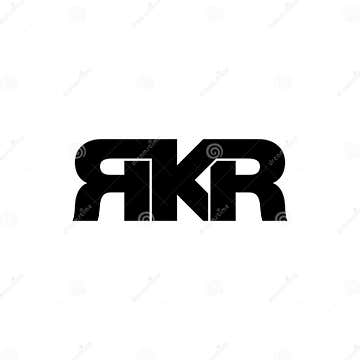 Letter RKR Simple Monogram Logo Icon Design. Stock Vector ...