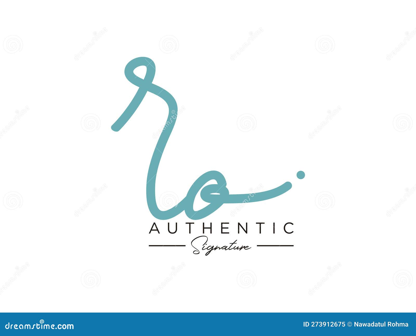 Letter RO Signature Logo Template Vector Stock Vector - Illustration of ...