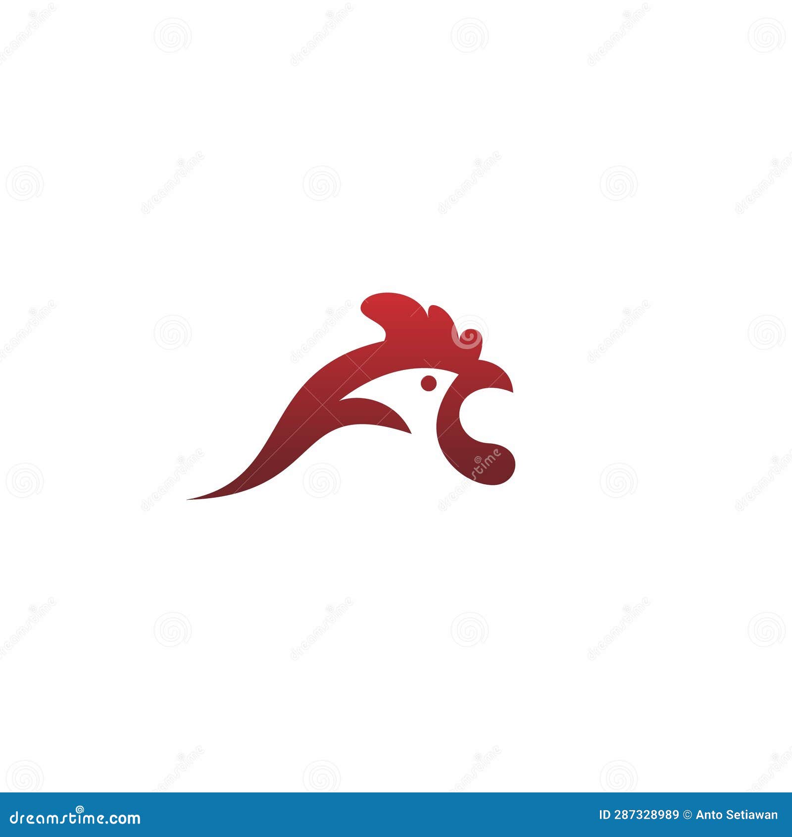 Letter a Rooster Logo Design. Rooster Abstract Logo Stock Vector ...
