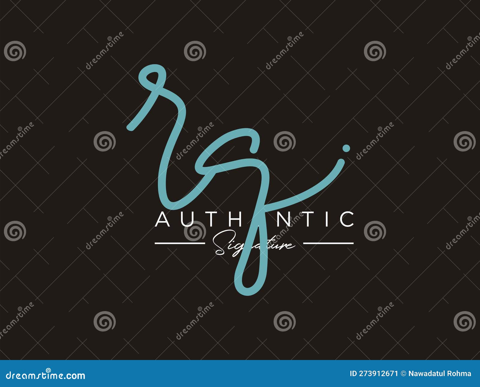 Letter RQ Signature Logo Template Vector Stock Vector - Illustration of ...