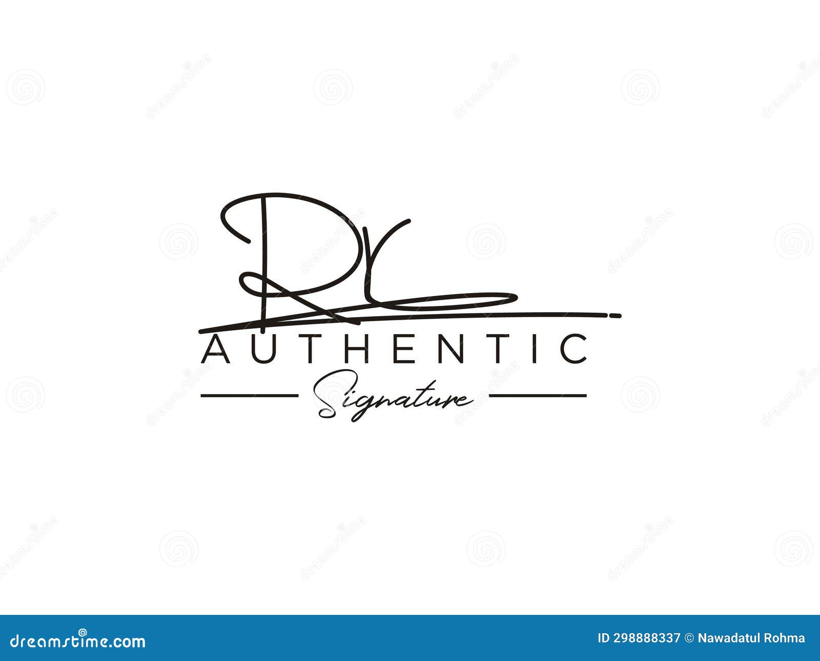 Letter RR Signature Logo Template Vector Stock Vector - Illustration of ...