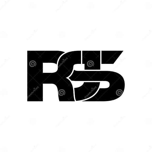 Letter RSJ Simple Monogram Logo Icon Design. Stock Vector ...