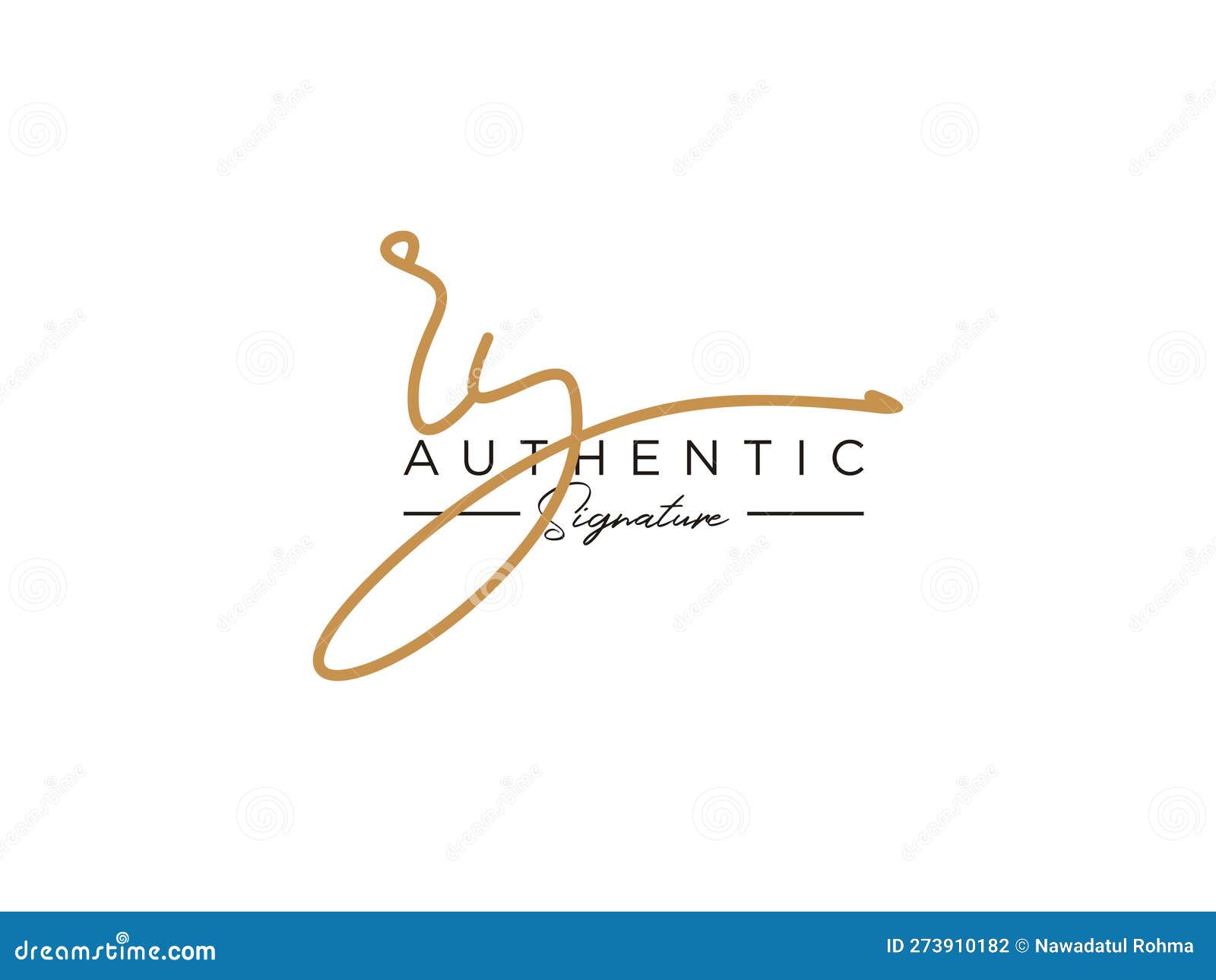Letter RY Signature Logo Template Vector Stock Vector - Illustration of ...