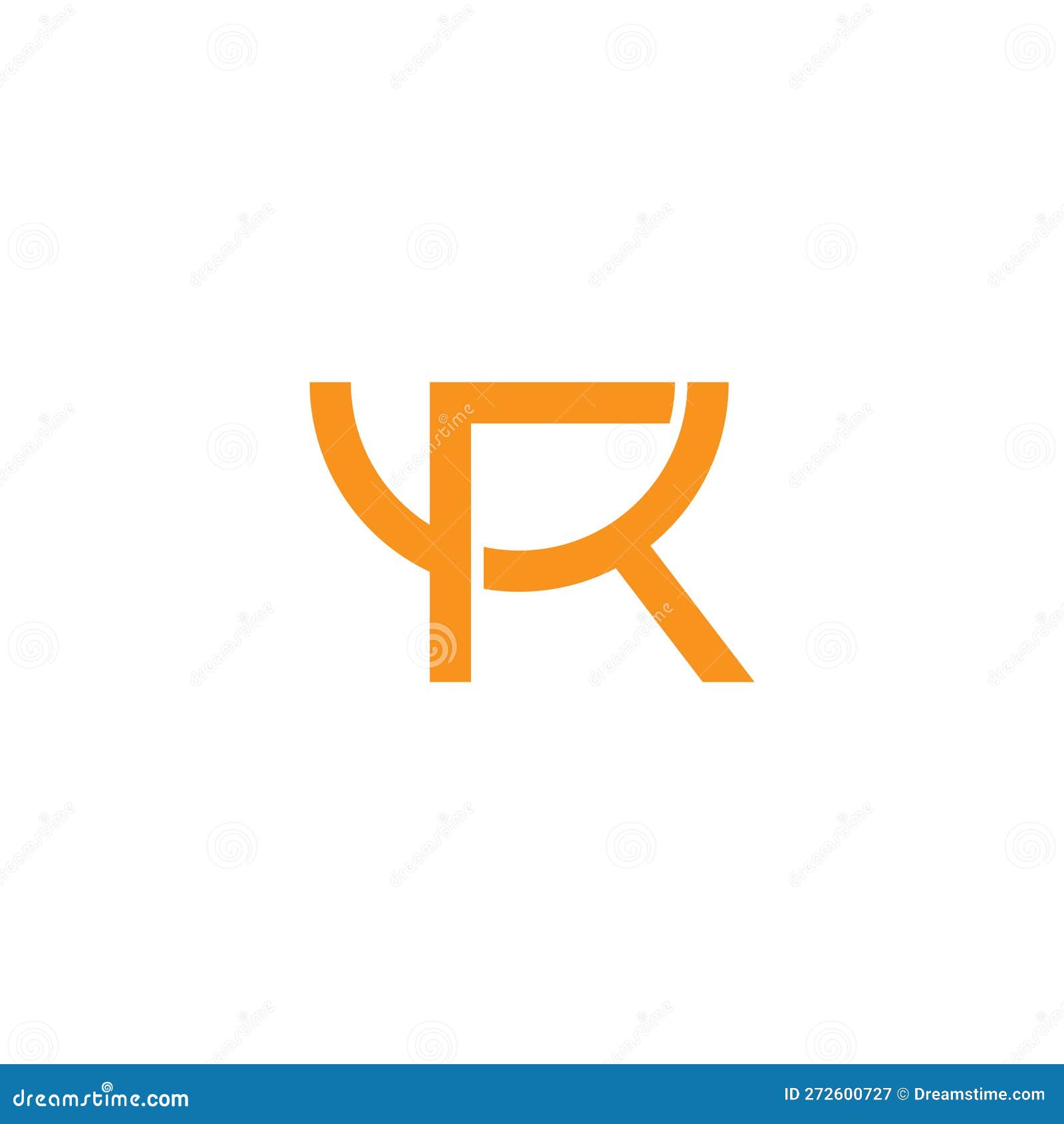 Letter Ry Smile Simple Geometric Line Logo Vector Stock Vector ...