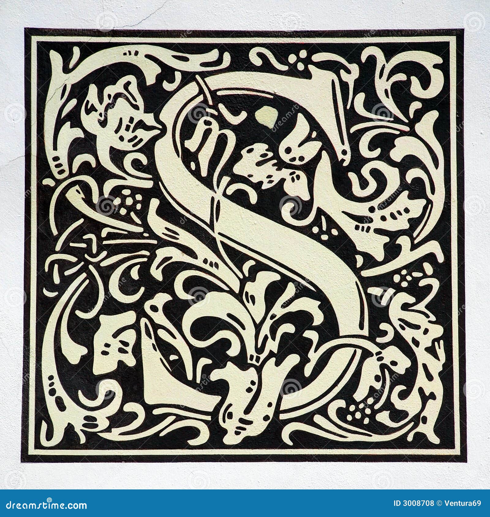 Letter S stock photo. Image of building, stone, abstract - 3008708