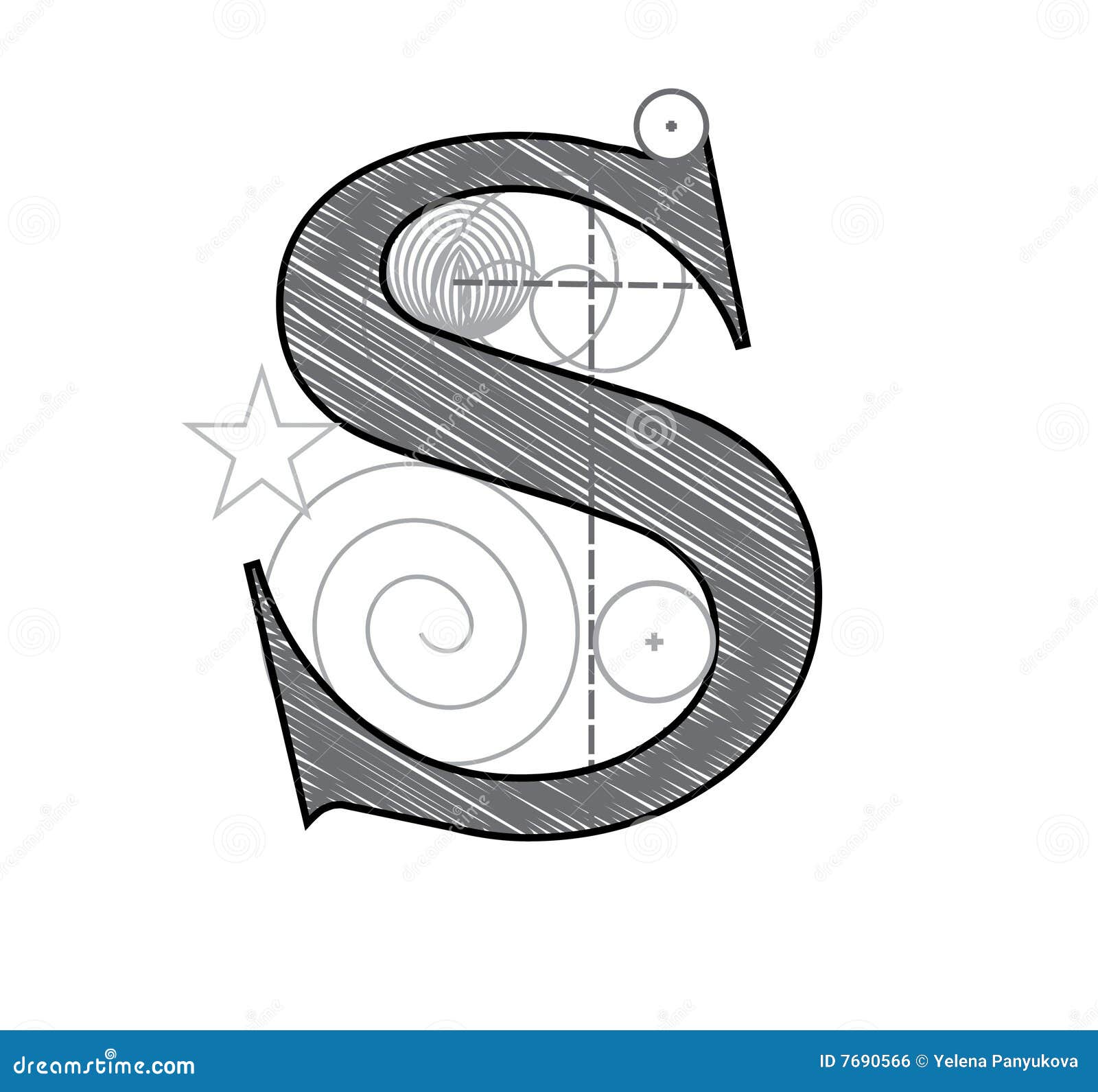 S Symbol Drawing