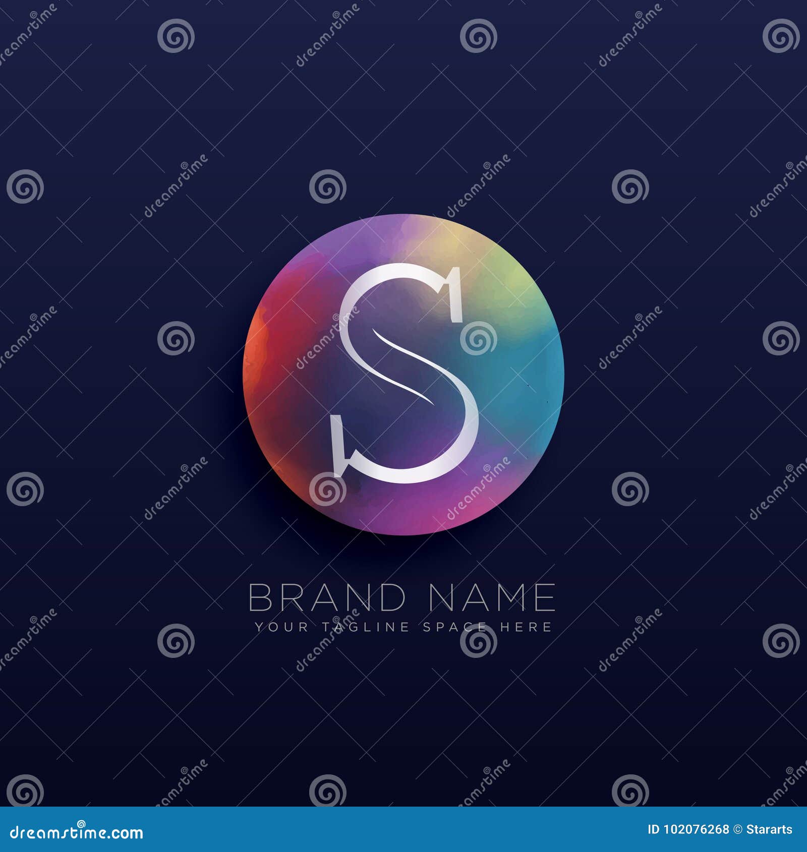 Letter S Abstract Logo Concept Template Stock Vector - Illustration of ...