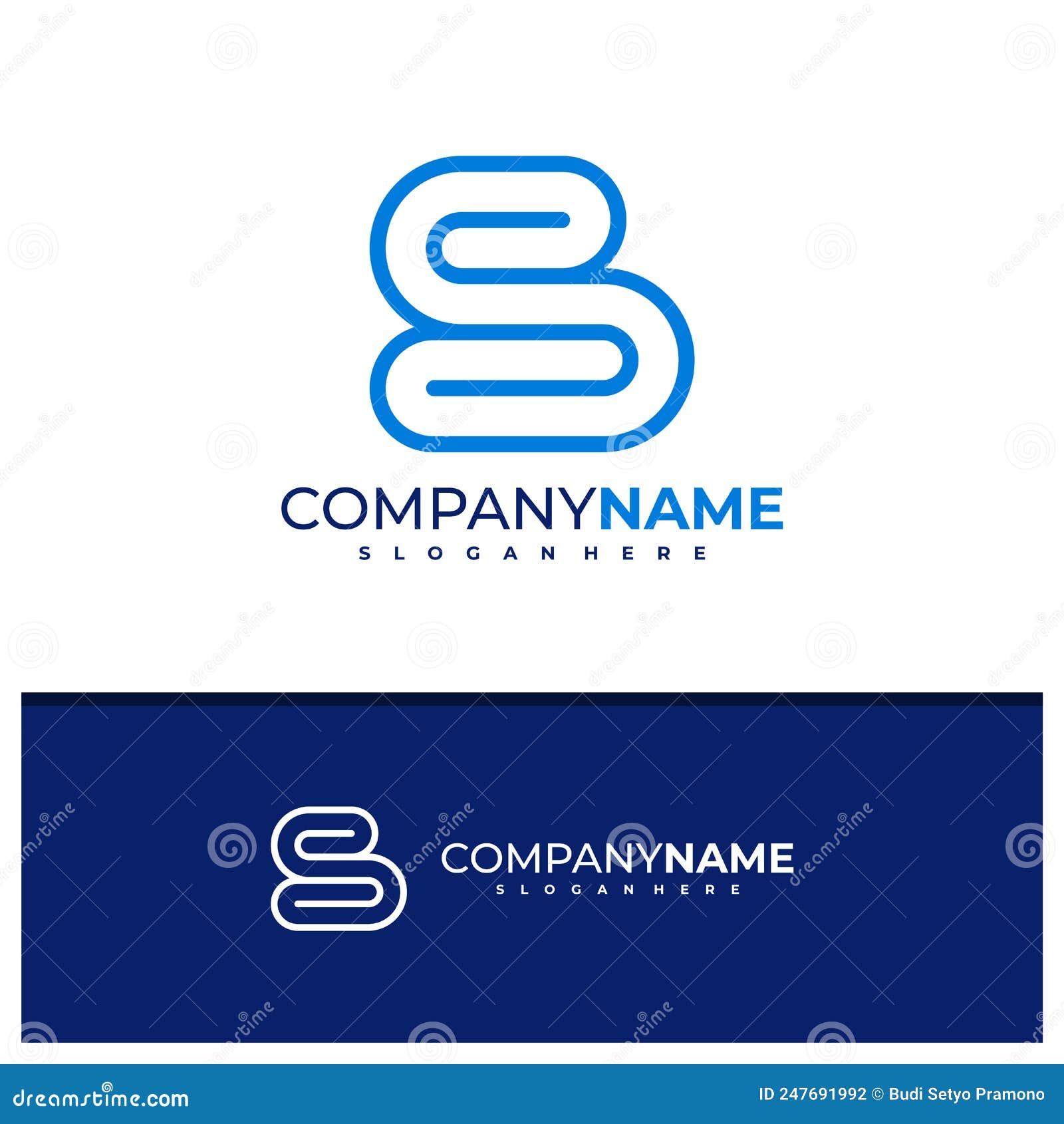 Letter S B Logo Design Vector, Creative S B Logo Concepts Template ...