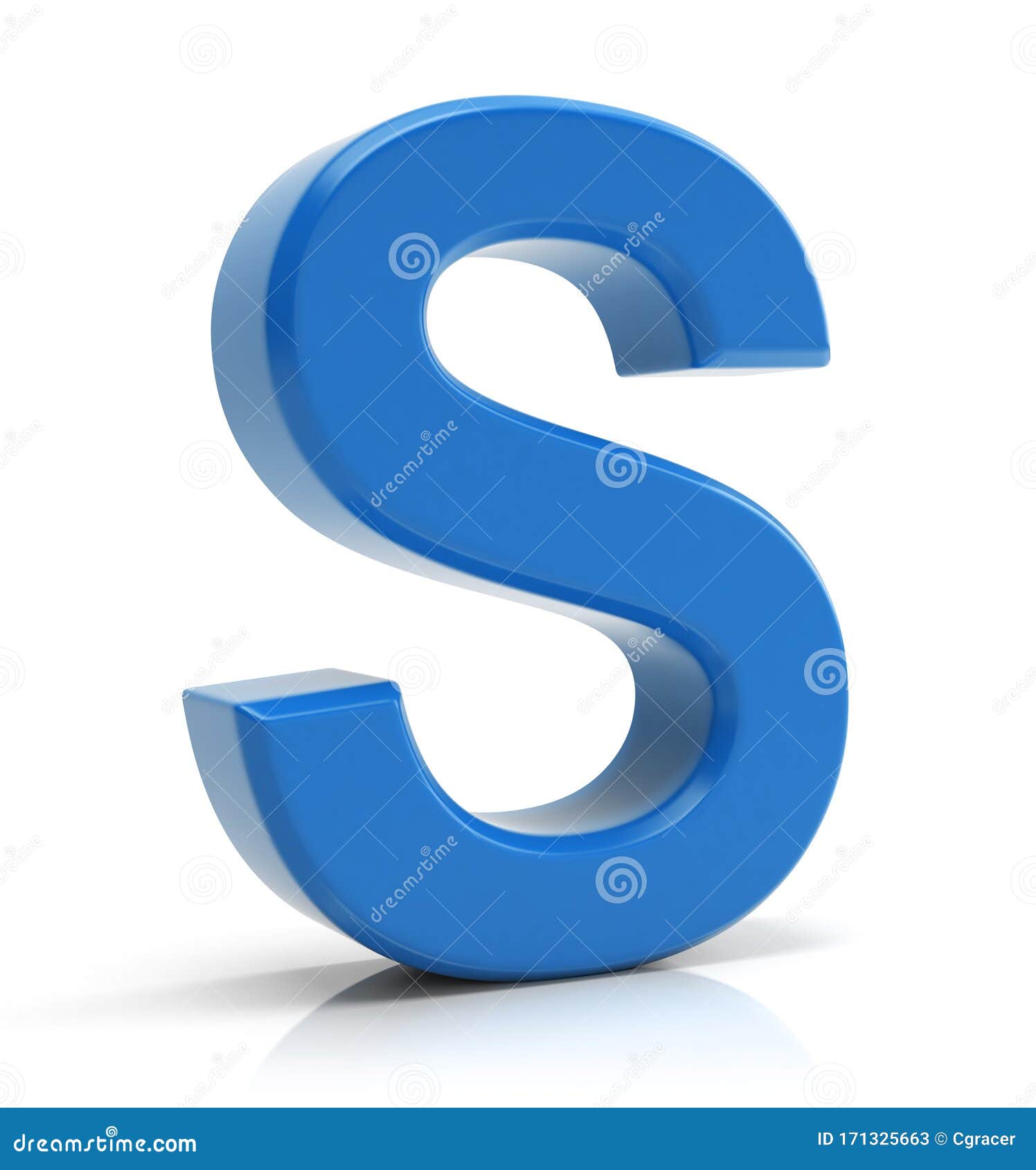 Letter S stock illustration. Illustration of majuscule - 171325663