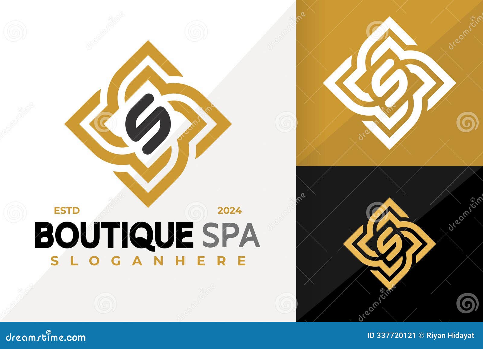 Letter S Boutique Logo Icon Vector Design. Creative Simple Logos ...
