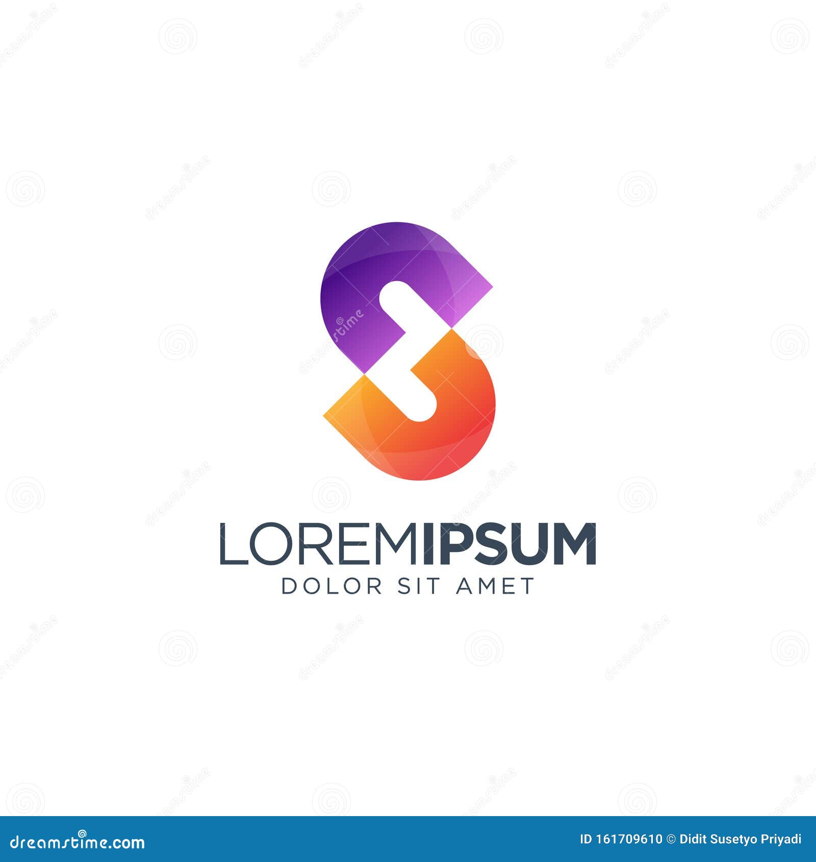 Letter S Colorful Logo stock vector. Illustration of colorful - 161709610