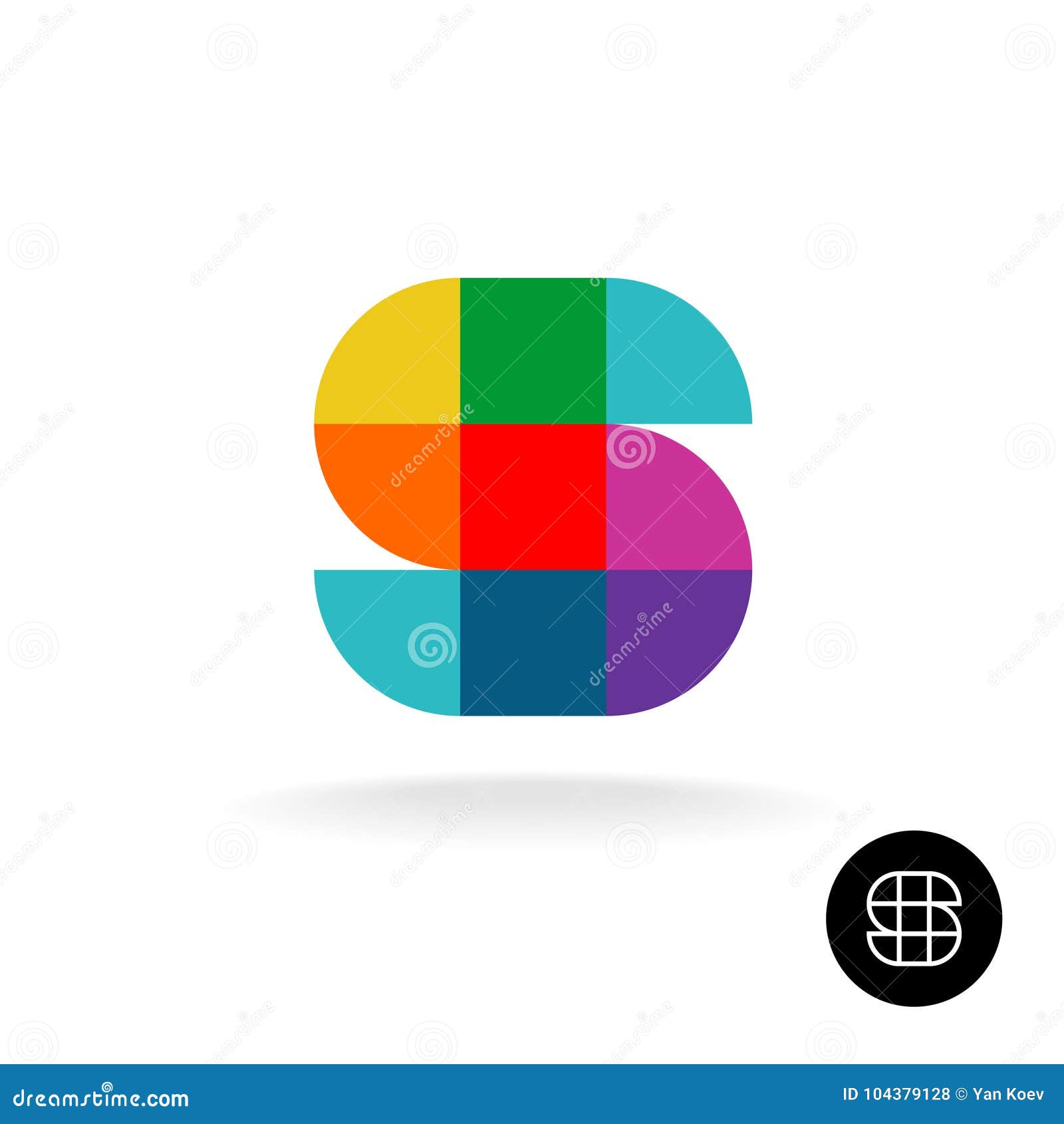 Rainbow Square Border Vector Illustration | CartoonDealer.com #16031362